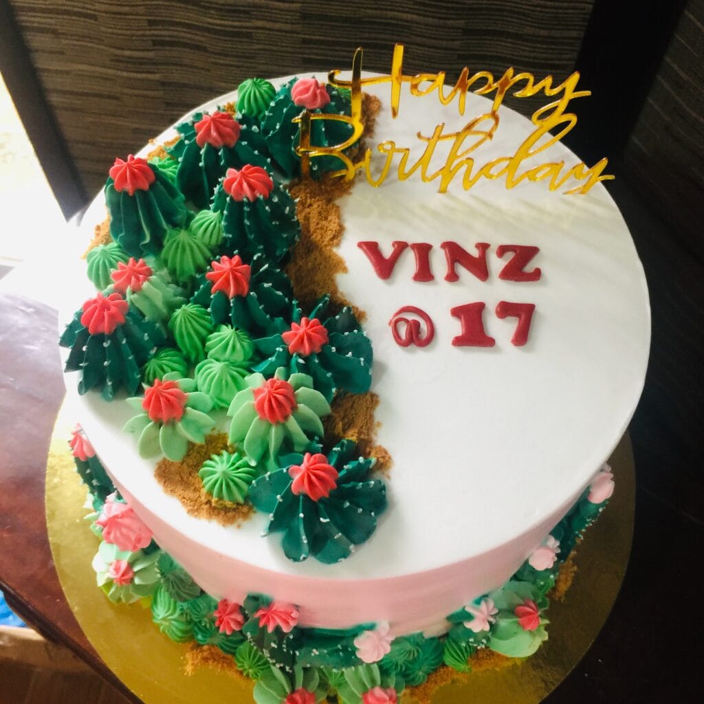 Very Realistic Plant Cake Design in Maasin City | Sestra's Kitchen