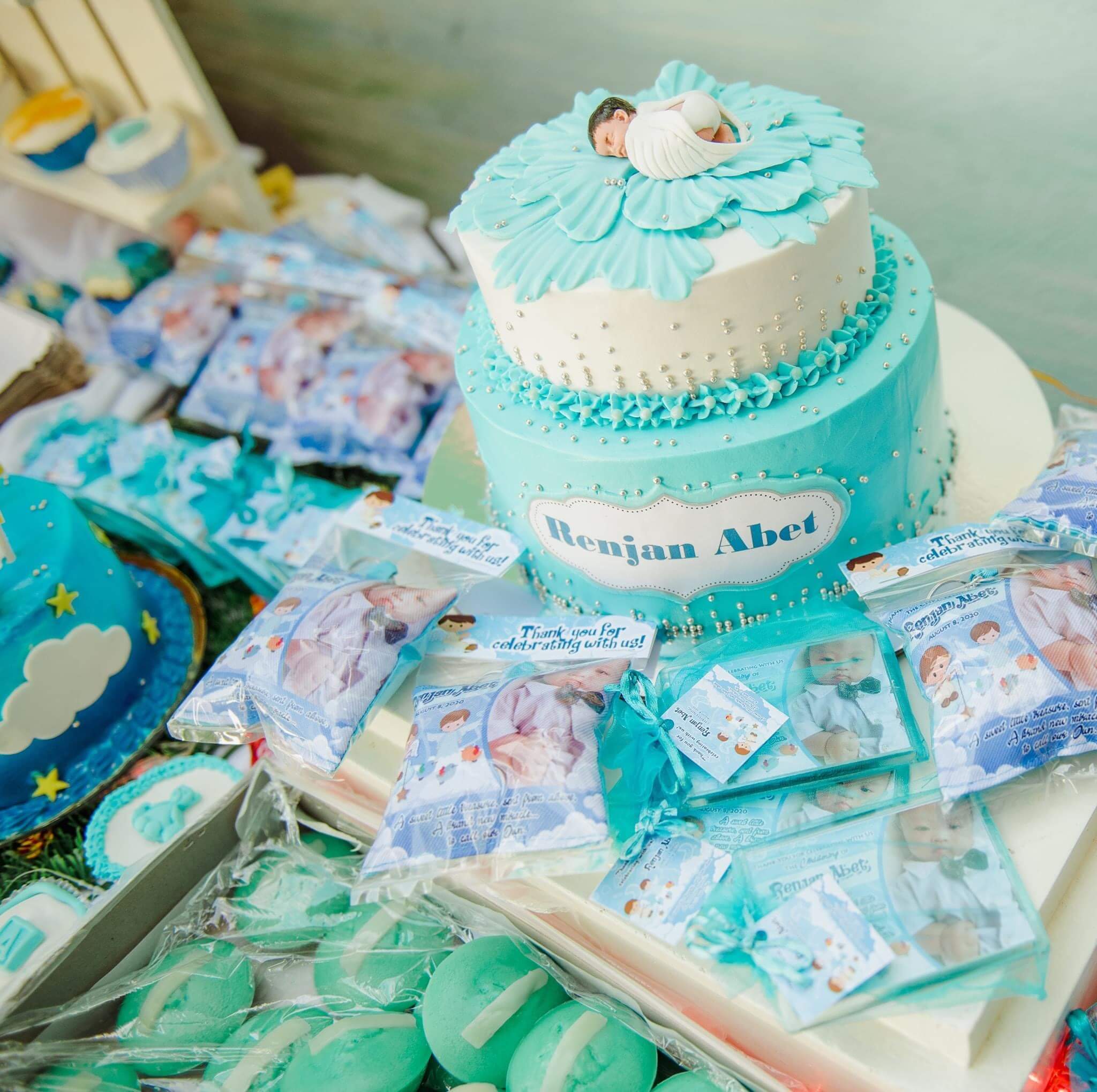 Heavenly Christening Cake Boy and Girl Designs - Sestra's Kitchen